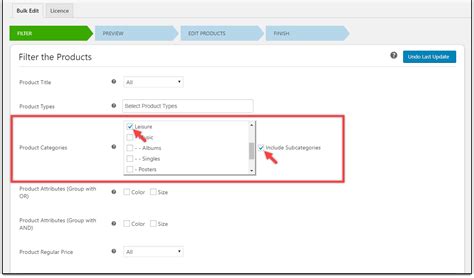 How To Exclude Specific Products And Categories While Performing
