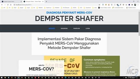 Script Web Sistem Pakar Metode Dempster Shafer Mcp Market
