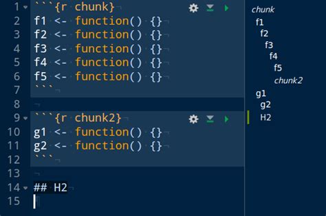 Hierarchy Of Heading In The Outline Issue Rstudio Rstudio GitHub