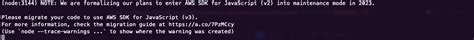 still getting migration error after updation · issue 4487 · aws aws
