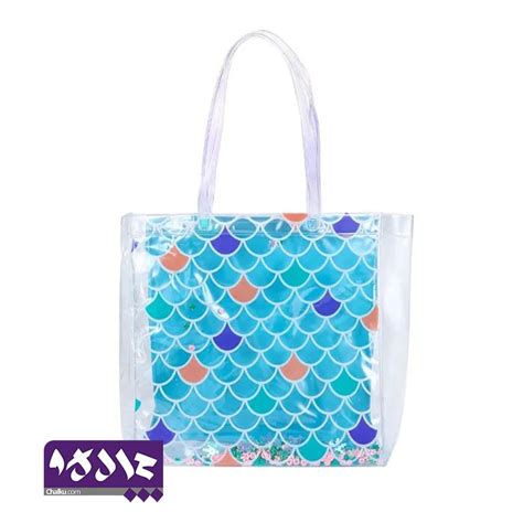 خرید کیف شفاف طرح پری دریایی چالکو