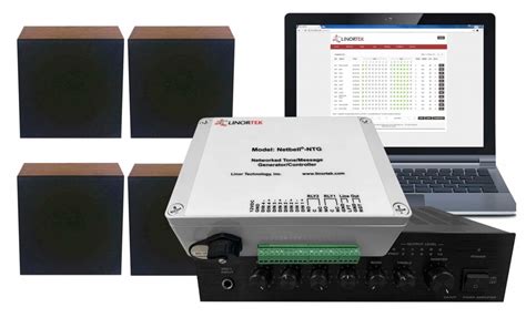 Netbell NTG W Public Address Paging System With Wall Mounted Speakers