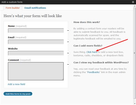 Creating Spam Free Custom Forms Without A Captcha