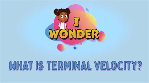 What Is Terminal Velocity Learningmole