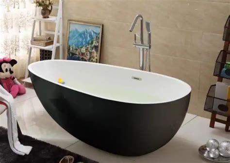 Cada Baie Freestanding Vilnius 170x80x58cm Albnegru Acril