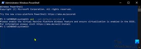 How To Set Linux Distribution Version To WSL Or WSL In Windows