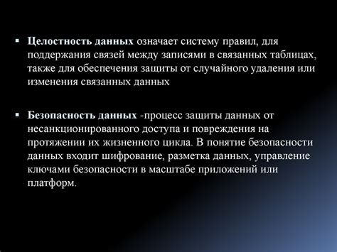 Защита данных в базах данных презентация онлайн