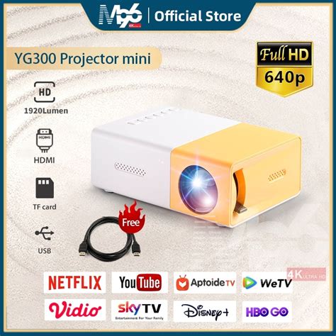 Jual M Proyektor Mini YG Portable Led Mini Proyektor Hp Mini Home