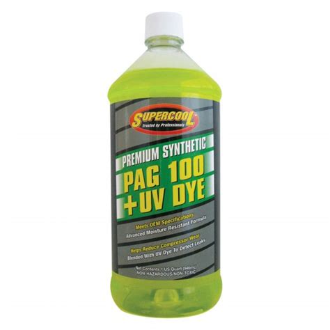 Supercool® P100-32D - Super Premium™ PAG-100 R134a Refrigerant Oil with ...
