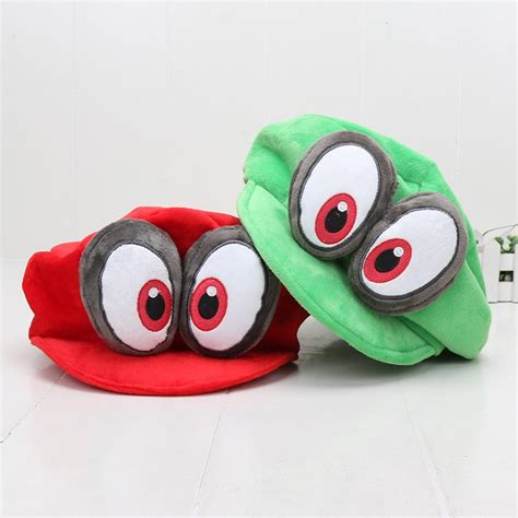 Super Mario Bros Odyssey Cappy 3d Hat Cosplay Cap Super Mario Plush Hat