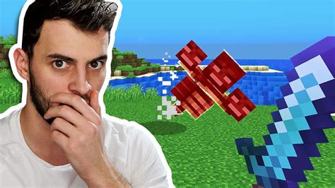 Minecraft Hardcore But I Have Sharpness 1000 Minecraft Videos