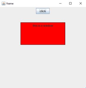 Java 摇摆 带有示例的 JWindow 码农参考