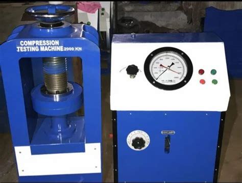 1 5 Hp Concrete Cube Testing Machine Packaging Type Wooden Model Name Number Ctm 01 At