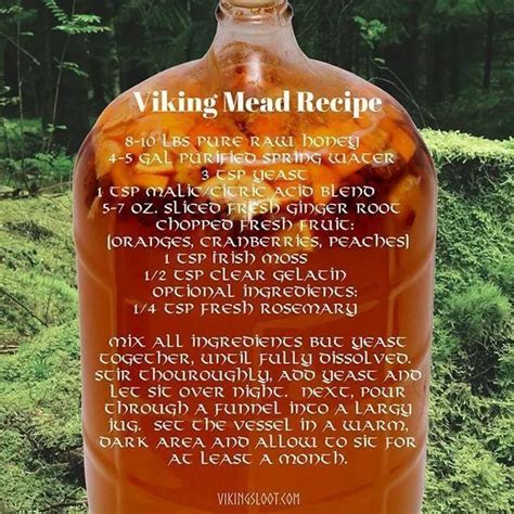 Viking Mjod Mead Recipe