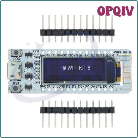 Opqiv Esp8266 Iot Internet Things Development บอร์ดสำหรับ Arduino 0 96นิ้วสีขาวจอแสดงผล Oled ชุด