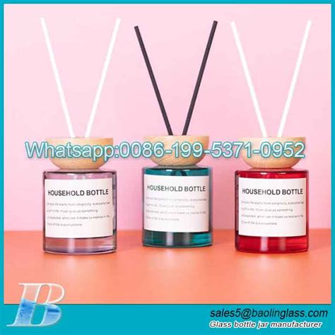 boston round style glass diffuser bottles manufacturer