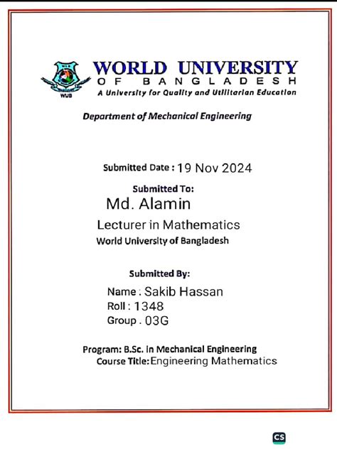 Mathmatic Assignment 11 18 2024 2053 Pdf