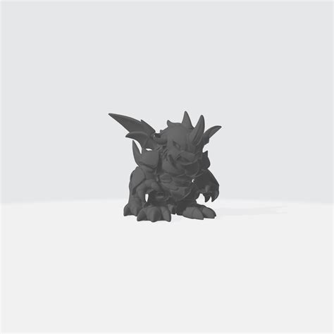🐉 Omnimon Digimon・ Stl File For 3d Printing・cults