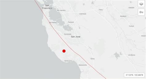 Earthquake Jolts Santa Cruz County And Bay Area Times Herald Online