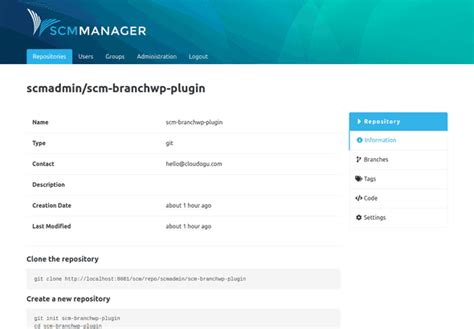 Repository Scm Manager