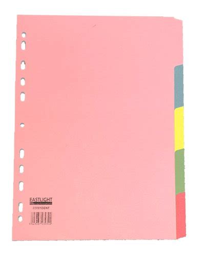 Plain File Dividers