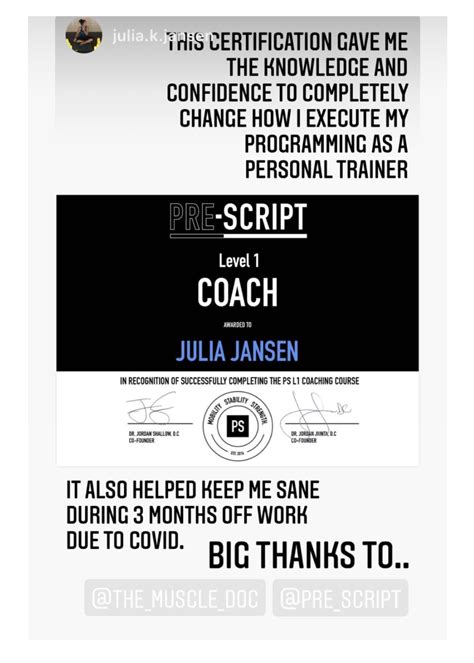 Level 1 Pre Script® Courses