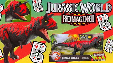 Legacy Collection Carnotaurus Scan Code Jurassic World Facts App