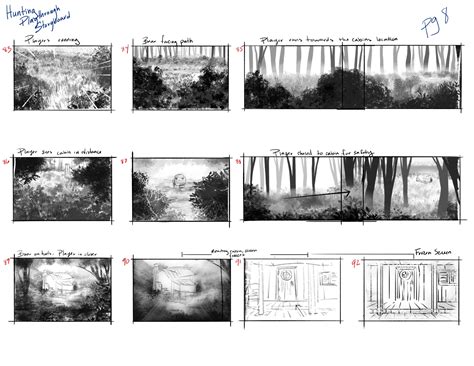 Artstation Storyboard Roosevelt Hunting