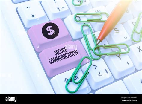 Conceptual Display Secure Communication Conceptual Photo Preventing Unauthorized Interceptors