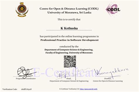Kethusha On Linkedin Uom Codl Serverside Professionaldevelopment