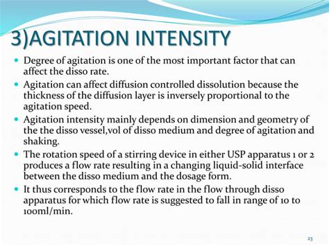 Dissolution And Factors Affecting Dissolution Pptx
