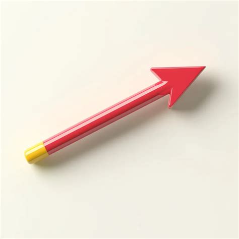 カラフルペンシル矢印｜イラスト・フリー素材なら「シンテリ」