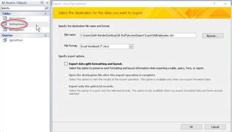 How To Import And Export Data In Access Skillforge