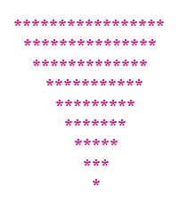 C Program To Display Pyramid Star Pattern Codeforcoding