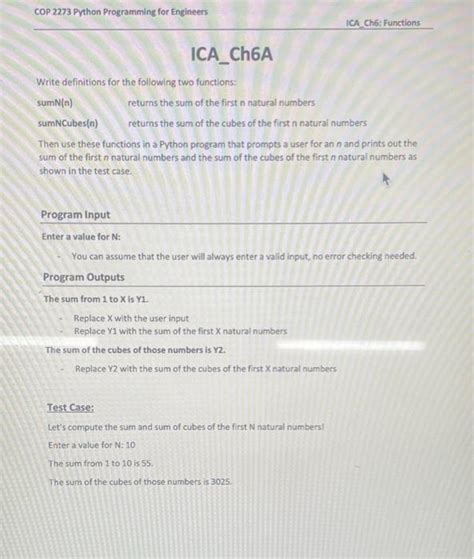 Solved Write Definitions For The Following Two Functions Chegg