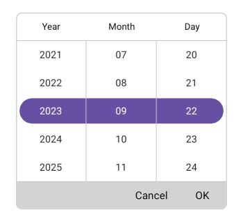 Customizations In NET MAUI Date Picker Control Syncfusion