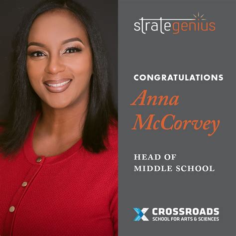 Strategenius On Linkedin Congratulations To Anna Mccorvey On Being