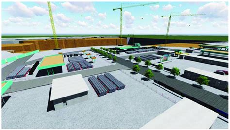 Temporary Facilities At The Construction Site Of The Core Area Of The Download Scientific