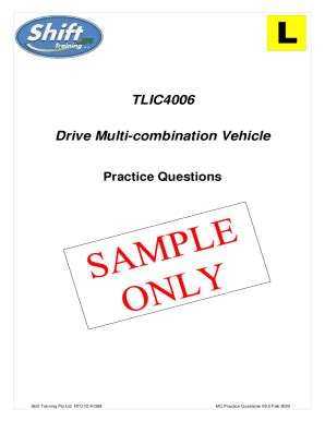 Fillable Online RTO Applicant GuideDrive A Multi Combination Vehicle Fax Email Print PdfFiller