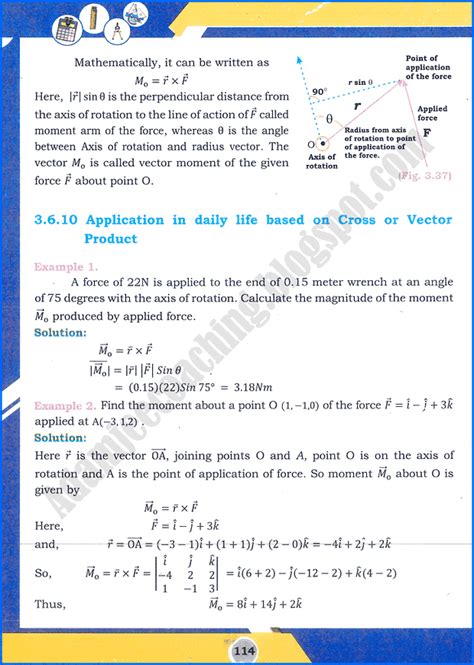 Adamjee Coaching Vectors Unit 3 Maths Class 11th Text Book