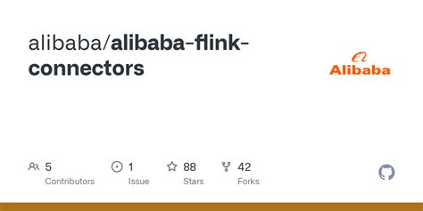 GitHub Alibaba Alibaba Flink Connectors