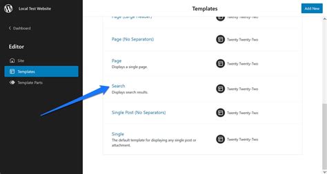 how to easily customize the wordpress search results page