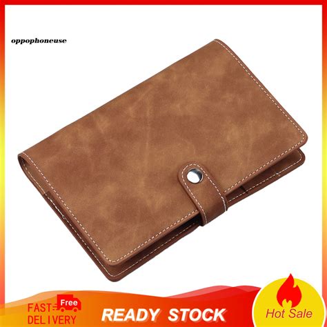 Oppo A6 สมดโนตไดอาร กระดาษลายใบไม ถอดออกได เครองเขยน DIY สาหรบเดนทาง Shopee Thailand