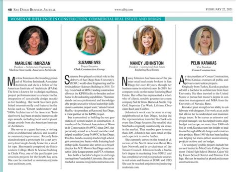 Miaa Info On Linkedin Marlene Imirzian Featured In San Diego Business