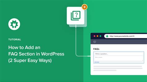 How To Add An FAQ Section In WordPress Super Easy Ways