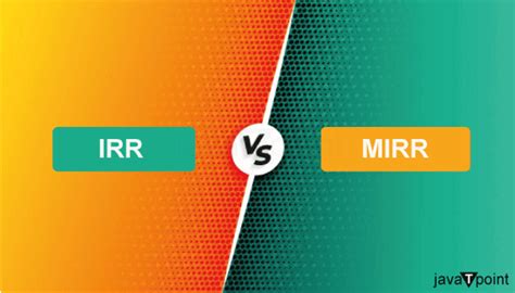 Difference Between IRR And MIRR Tpoint Tech