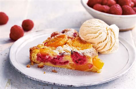 Apricot And Rasperry Clafoutis Recipe Clafoutis Recipe Tesco Real Food