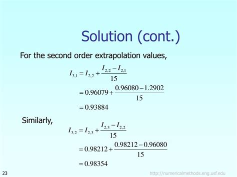 Ppt Romberg Rule Of Integration Powerpoint Presentation Free