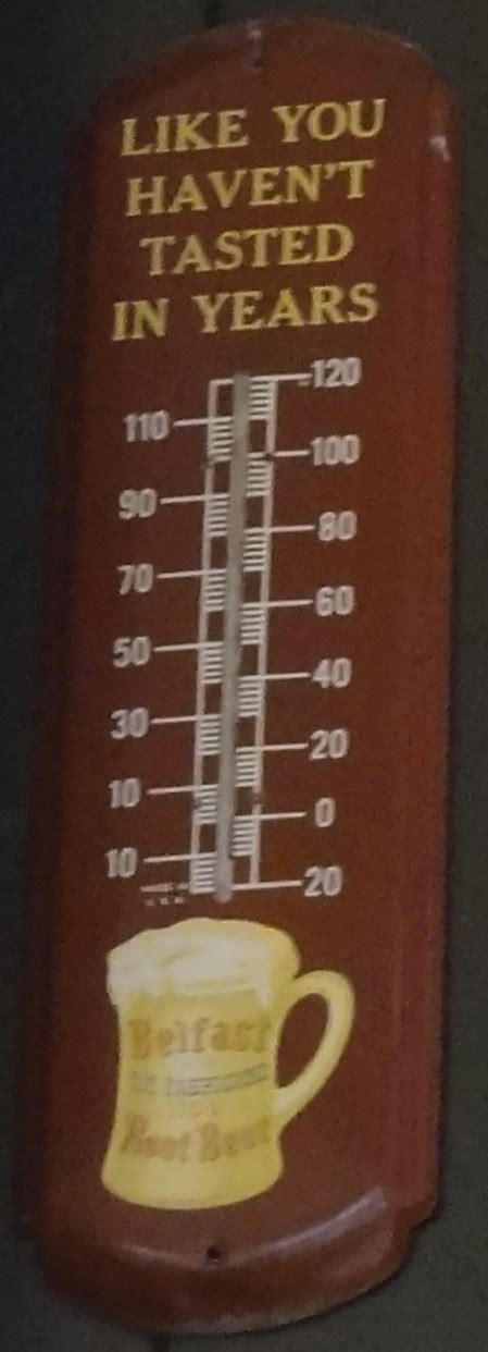 Belfast Root Beer Thermometer Like You Havent Tasted In Years