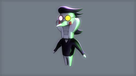 Spamton Deltarune Chapter 2 Model Turbosquid 2120749